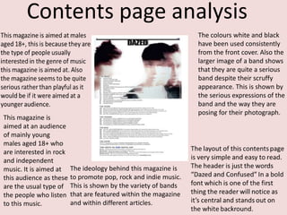 Magazine Analysis | PPT