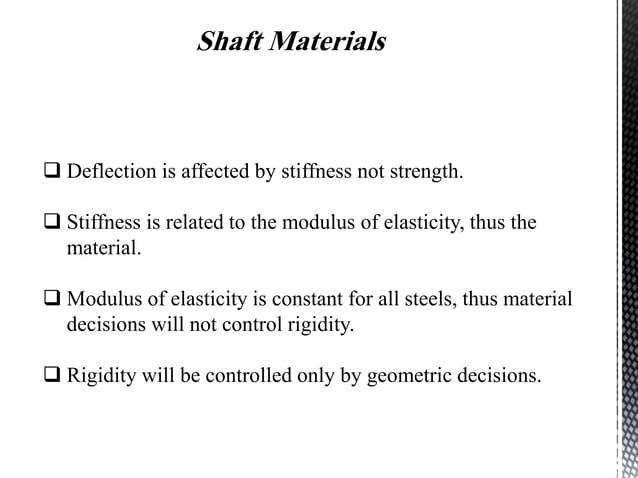 Shafts and Shafts Components | PDF | Physics | Science