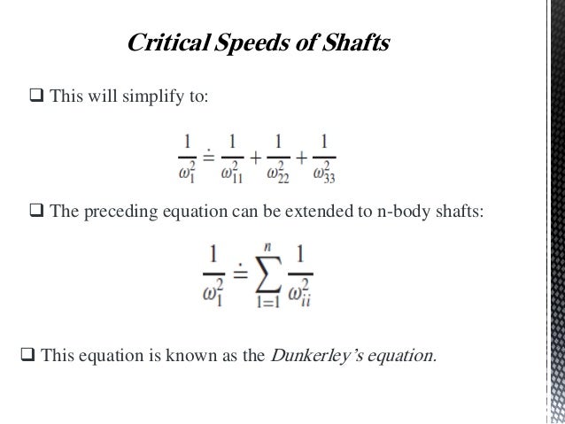 Shafts and Shafts Components