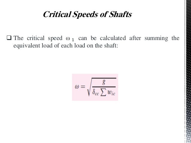 Shafts and Shafts Components
