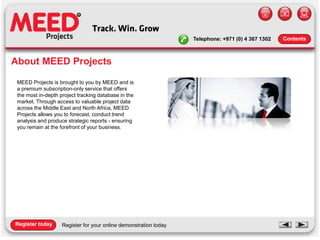 MEED Projects | PPTX
