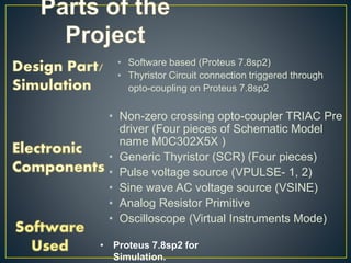 Gate Pulse Triggering of Single Phase Thyristor Circuit through Opto ...