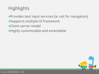 MeeGo Touch Input Method Framework | PDF | Operating Systems | Computer Software and Applications