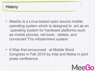 MeeGo linux os | PPT