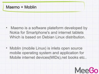 MeeGo linux os | PPT