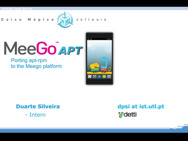 Meego apt | PPT