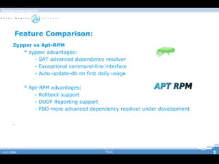 Meego apt | ODP | Operating Systems | Computer Software and Applications