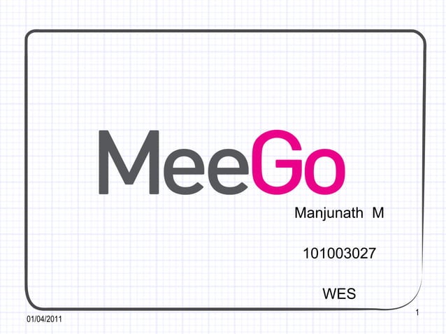 Meego presentation | PPT