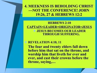 Meekness Is Not Weakness | PPT