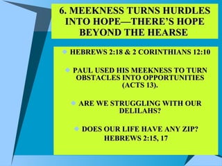 Meekness Is Not Weakness | PPT