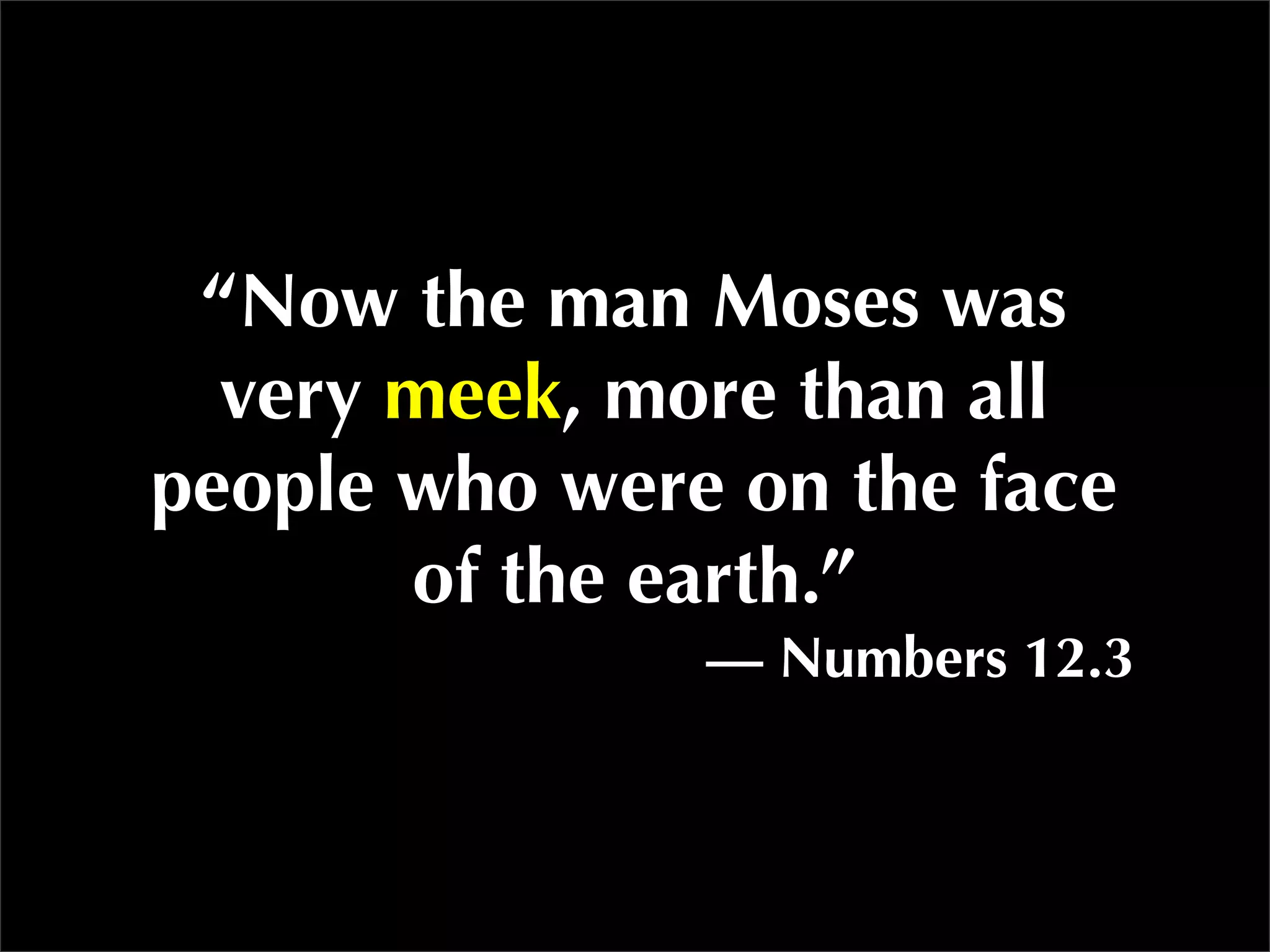 The Power of Meekness | ZIP | Christianity | Religion & Spirituality