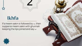 Rules of Meem saakin.pptx | Islam | Religion & Spirituality