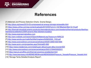 TAMU MEEN 475 CAES Term Project Presentation | PPTX | Physics | Science