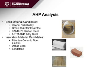 TAMU MEEN 475 CAES Term Project Presentation | PPTX | Physics | Science