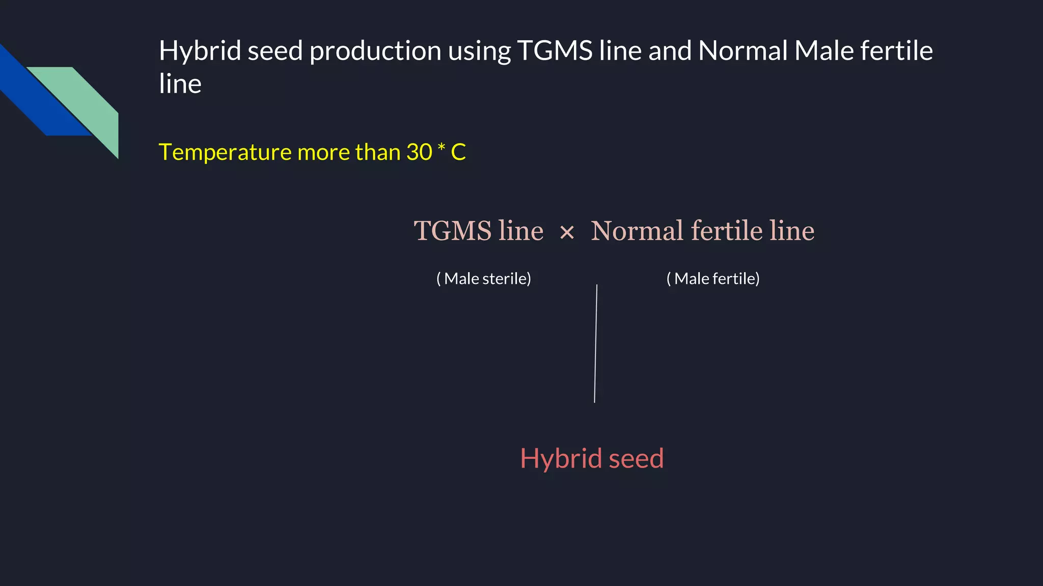A,B& R LINE DEVELOPMENT IN HYBRID SEED PRODUCTION | PPTX
