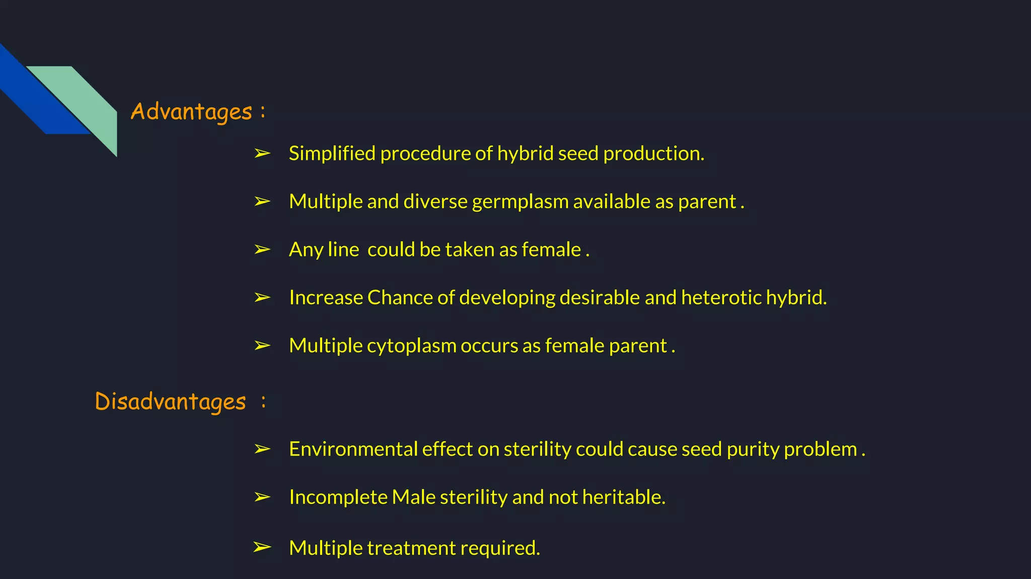 A,B& R LINE DEVELOPMENT IN HYBRID SEED PRODUCTION | PPTX
