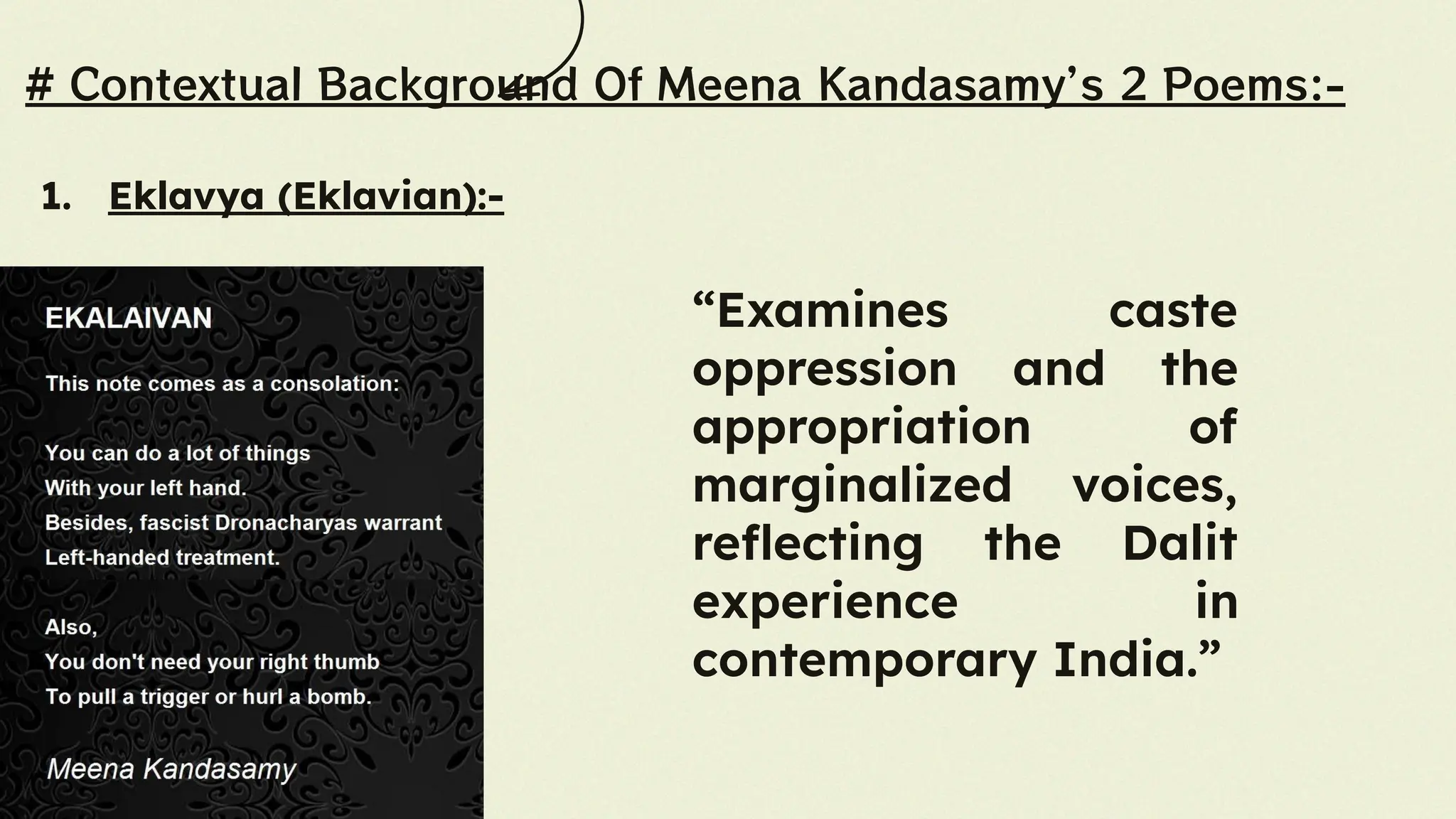 -Meena Kandasamy- Voice of Resistance in 'Eklavyam' and 'One-Eyed'-.pdf