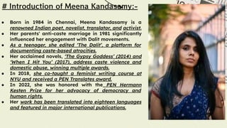 -Meena Kandasamy- Voice of Resistance in 'Eklavyam' and 'One-Eyed'-.pdf