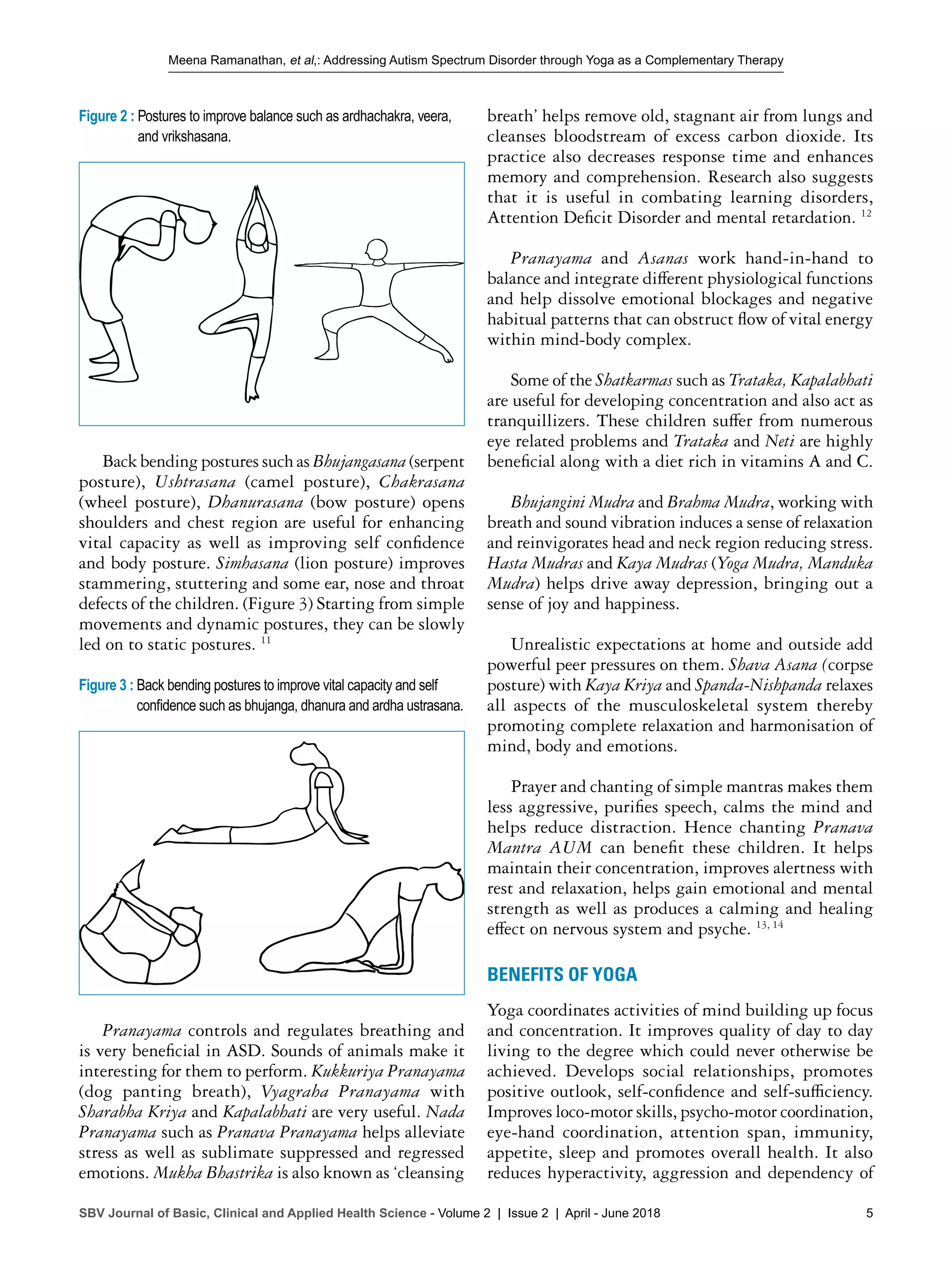 Addressing Autism Spectrum Disorder through Yoga as a Complementary ...