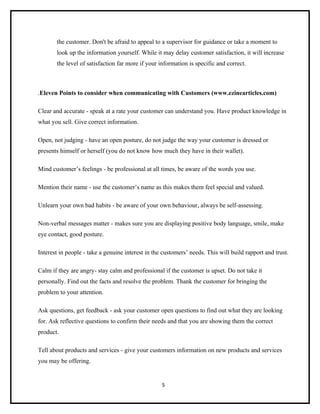 Retail Communication | DOC | Business | Business and Finance