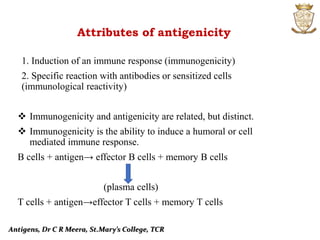 Microbiology:Antigens | PPTX