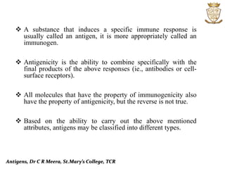 Microbiology:Antigens | PPTX