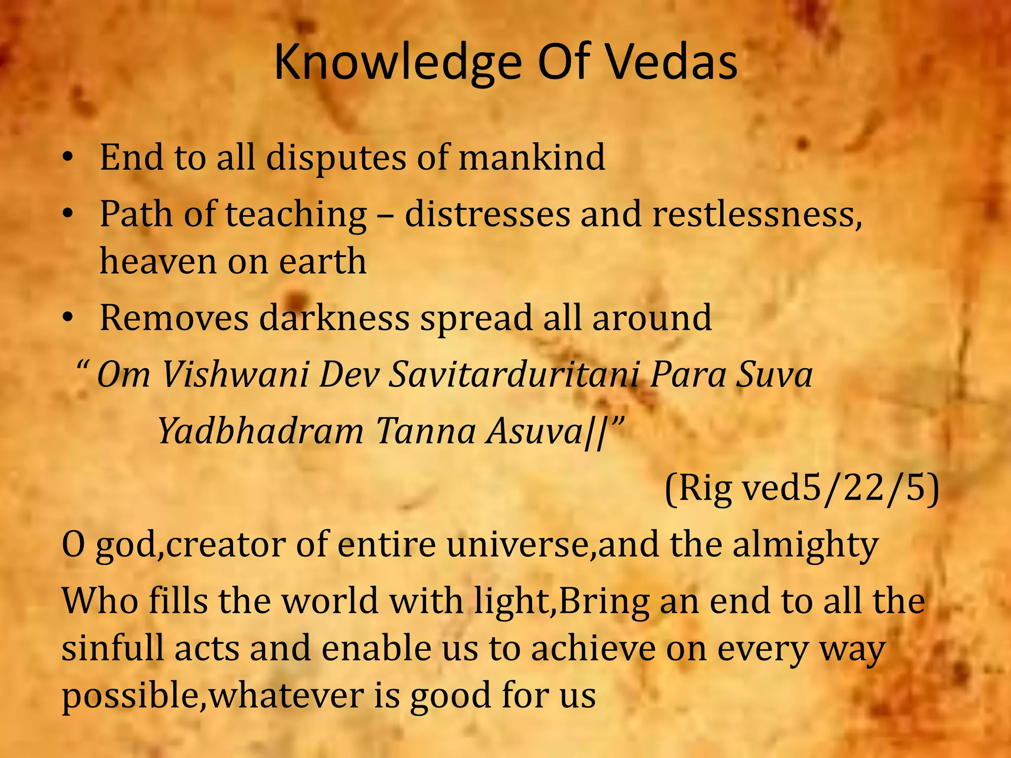 concept of health and disease according to vedas | PPTX