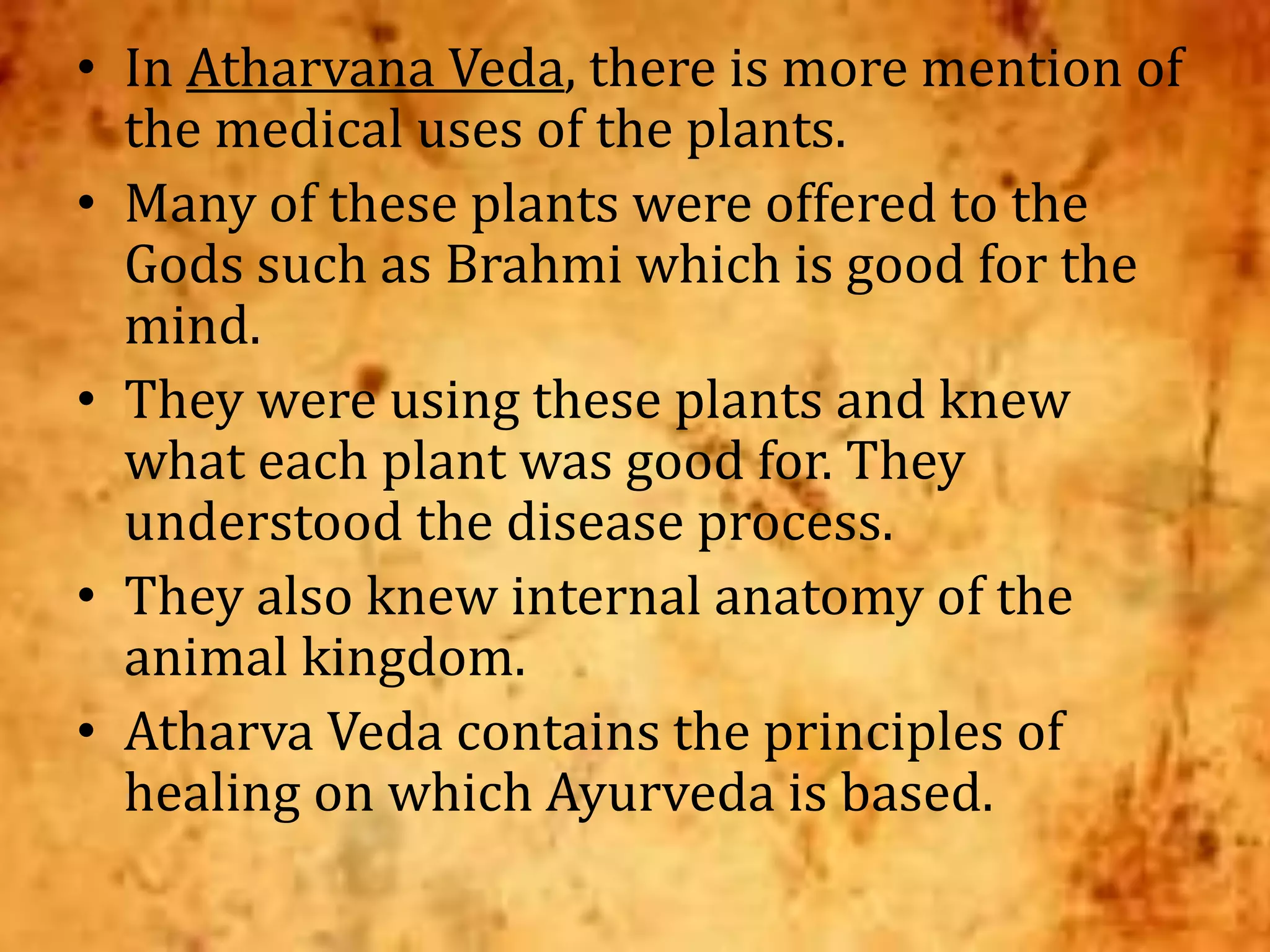 concept of health and disease according to vedas | PPTX