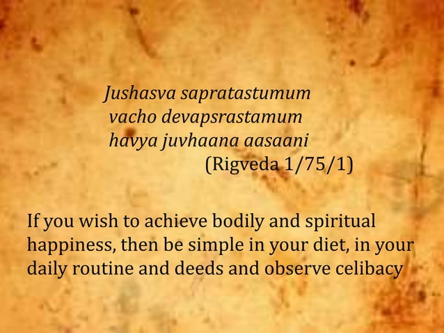 concept of health and disease according to vedas | PPTX | Hinduism ...