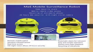 Mee Robot, Mee mobile surveillance robot :oamnetworks | PPT