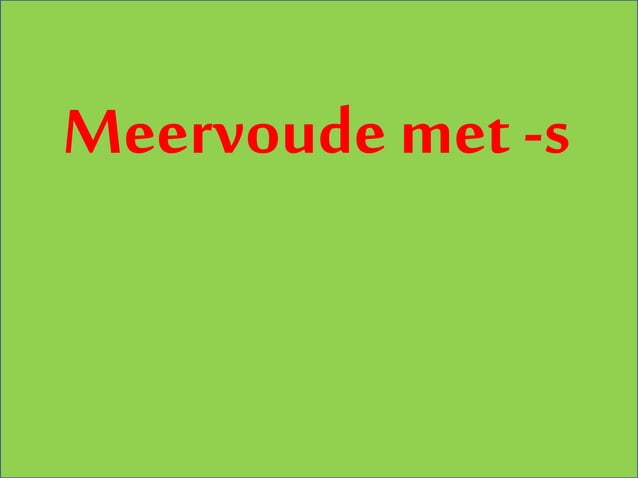 Graad 2 en 3 Meervoude | PPTX