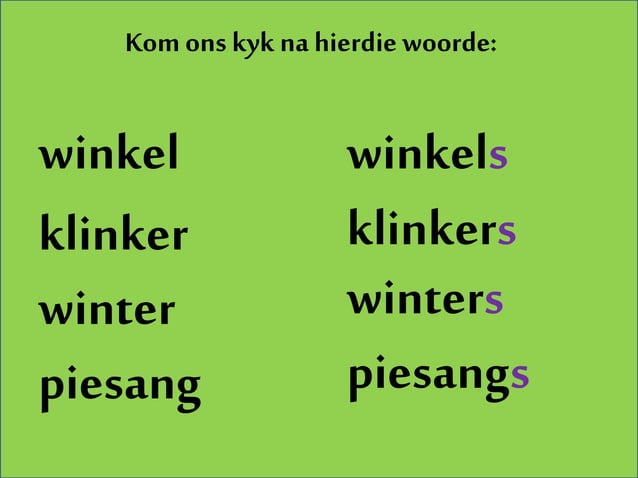 Graad 2 en 3 Meervoude | PPTX