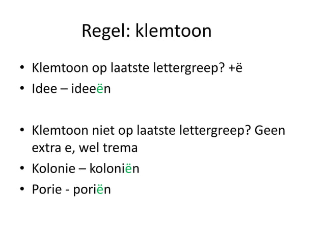 Meervoudsvormen | PPTX