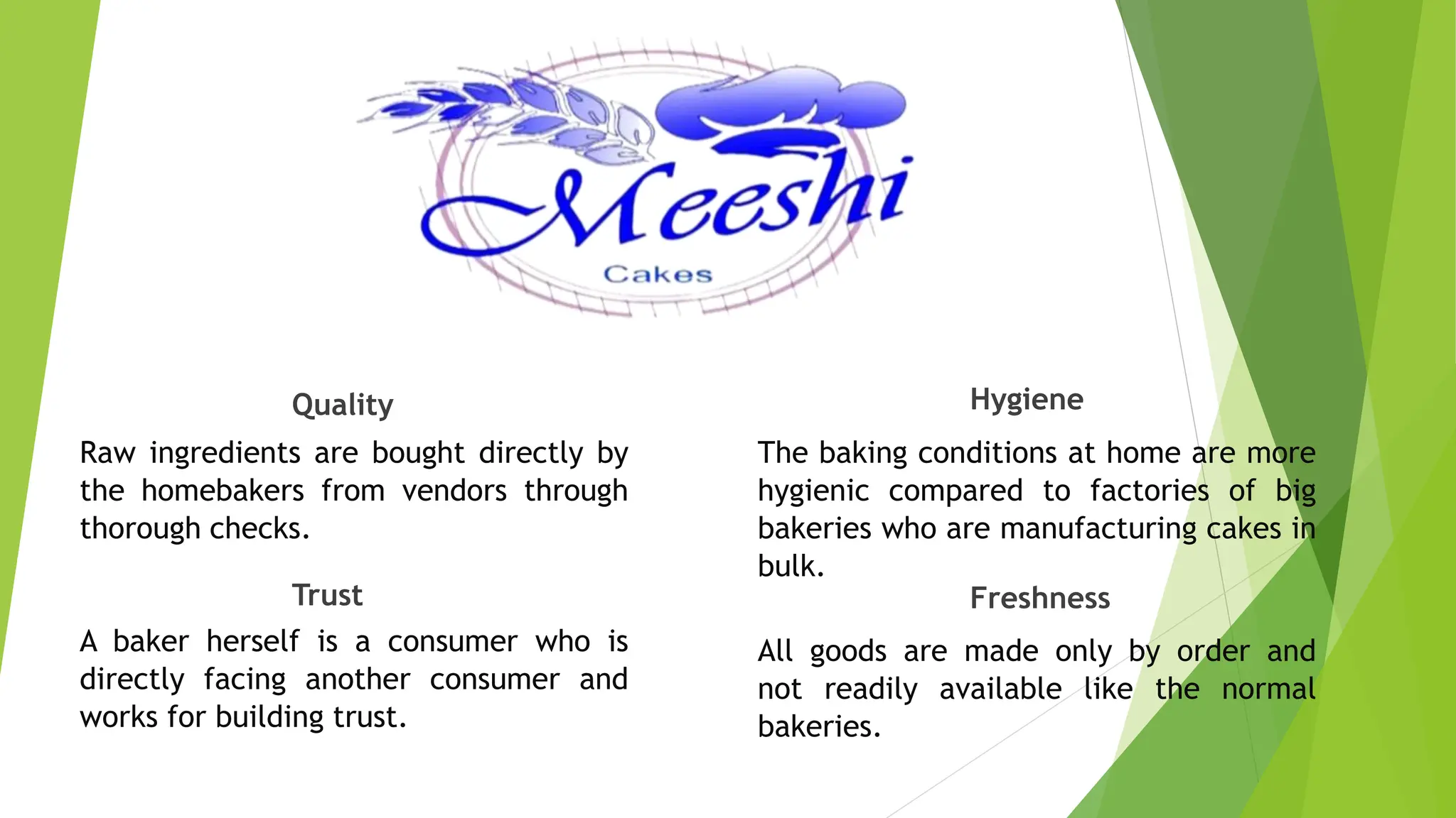 baker and its health benefit and how to make a healthy cake | PPTX
