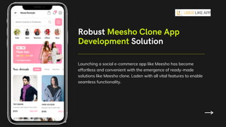 Meesho clone app development | PPT