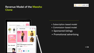 Meesho clone app development | PPT