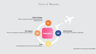Meesho Business Model | Revenue Model | Meesho Interview | Startup ...