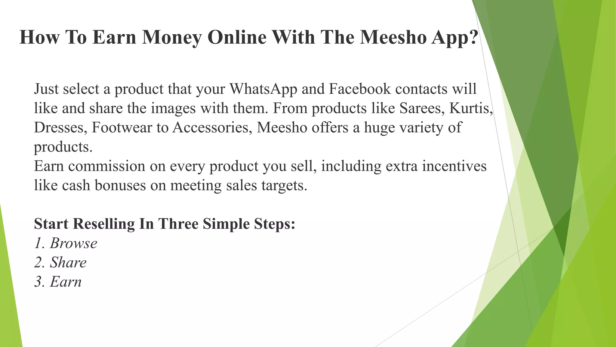 PowerPoint Presentation on Meesho | PPTX