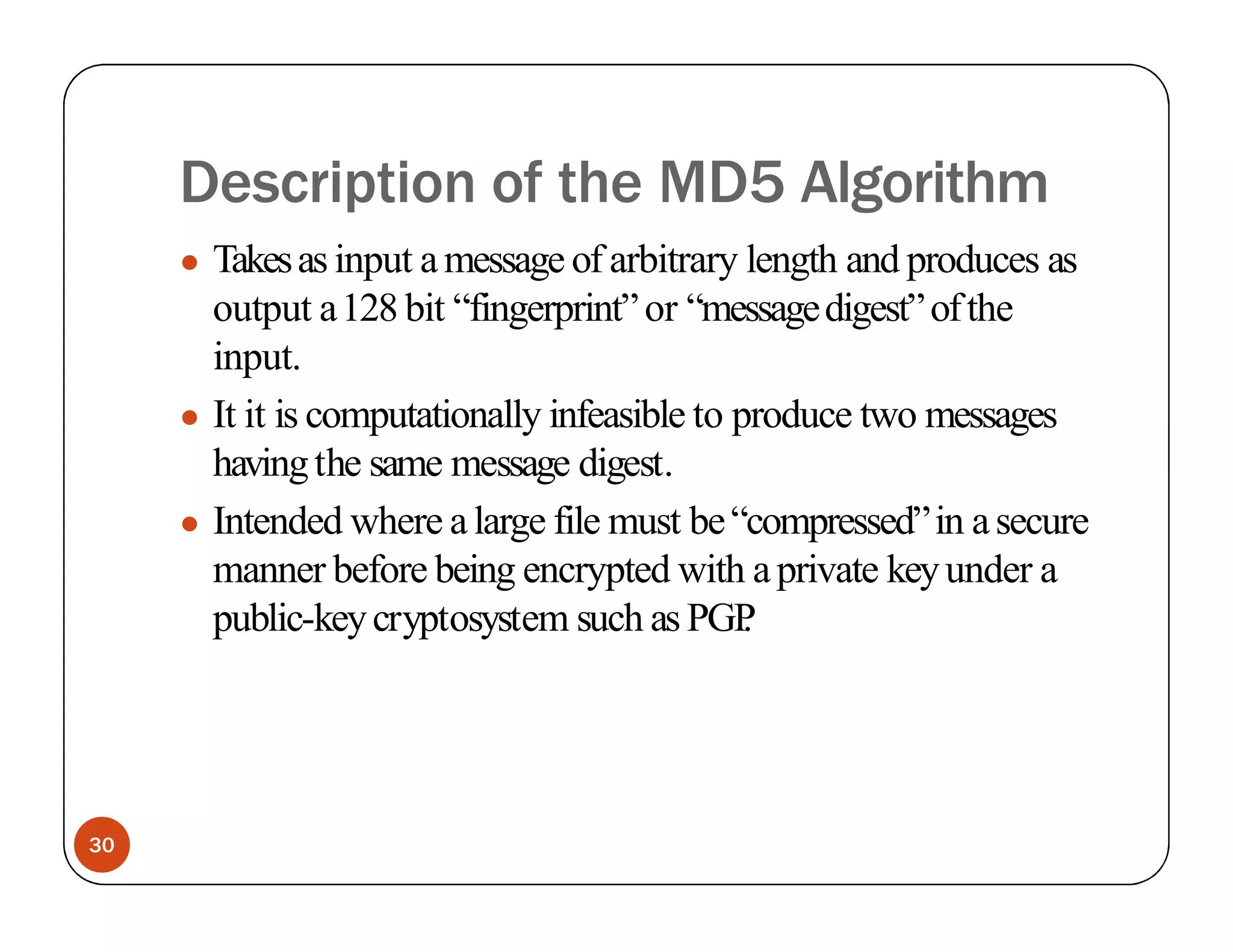 Meessage authentication and hash functions.pptx Meessage authentication and hash functions.pptx