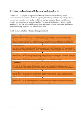 Meesterproef de motivatie voor verandering | PDF