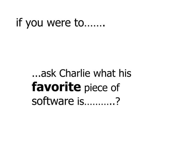 Meet Charlie What Is Enterprise 3.0 | PDF | Social Networking | Internet