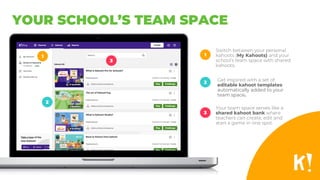 Intro to Kahoot! Pro for schools (September 2018) | PPT