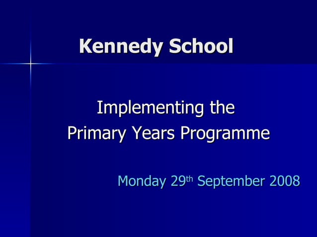 Introduction to PYP | PPT | Primary Education | Education