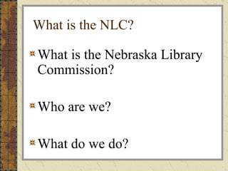 NCompass Live: Meet The NLC, Part II | PPT