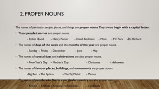 English Parts Of Speech - Kind of Nouns (vol 1).pptx