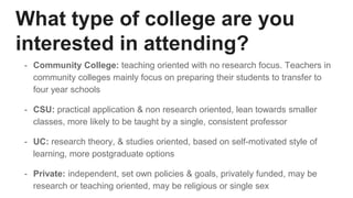 Meet 2 What Is College? | PPTX