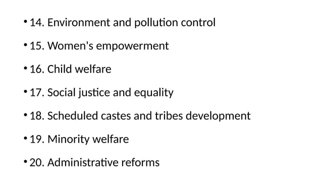 20 points proframme of community health nursing | PPTX