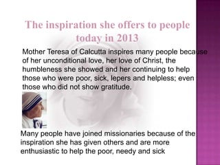 Mother Teresa | PPTX