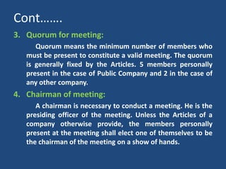 Meeting of Company | PPTX