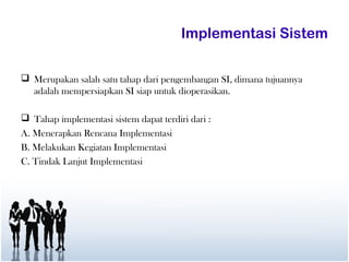 implementasi-dan-maintenance | PPT